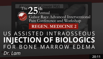 Lam - US assisted intraosseous injection of biologics for bone marrow ...