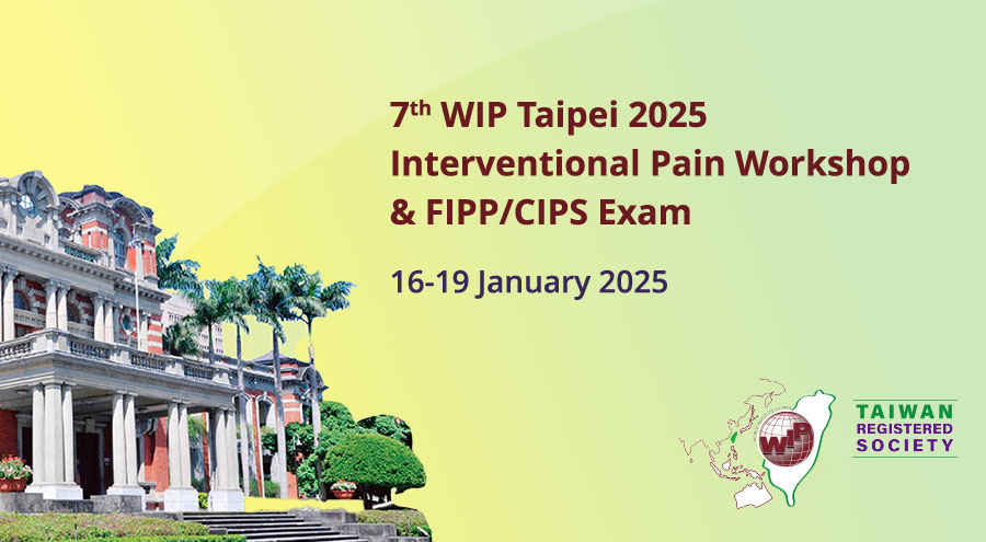 7th WIP Taipei 2025 Interventional Pain Workshop - PainCast